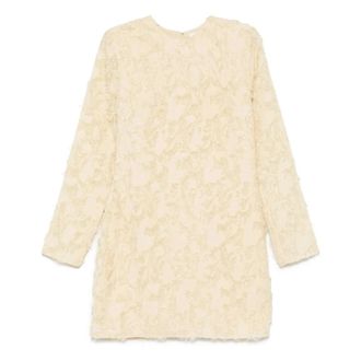 Sams&oslash;e & Sams&oslash;e Sacatalpa Langarmkleid - - Dresses - Damen - Beige - XS