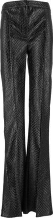 Elisabetta Franchi Femme, Pantalons, Noir, Taille: 40 FR Pantalone
