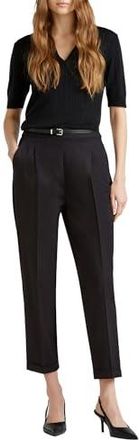 Benetton Pantalone 40fadf092, Noir, M Femmes