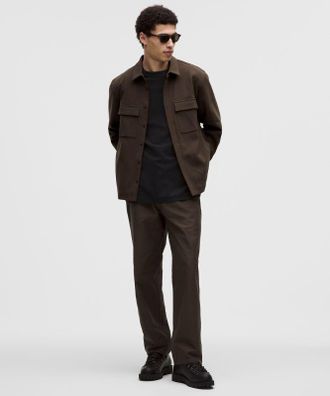 lululemon Sojourn Overshirt f&uuml;r M&auml;nner - Gr&ouml;&szlig;e 2XL in Walnut Crunch