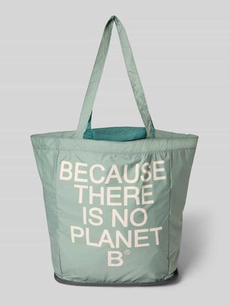 Ecoalf Shopper mit Statement-Print Modell PACHO