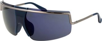 Max Mara Femme, Accessoires, Gris, Taille: ONE Size Lunettes de soleil m&eacute;tal sans monture
