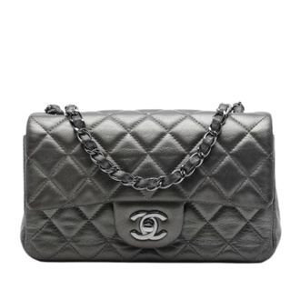 Chanel Pre-owned Flap Shoulder Bag - - Pre-owned - Damen - Grau - ONE SIZE