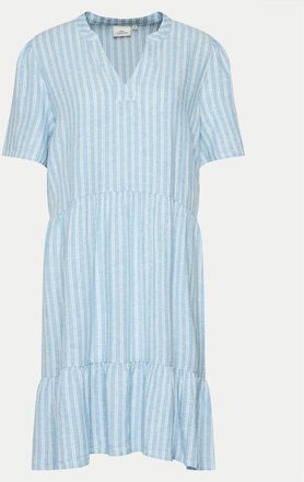 Only Carmakoma Sommerkleid Cartiri 15311976 Himmelblau Regular Fit
