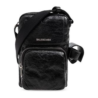 Balenciaga Superbusy Vertikale Crossbody Tasche - - Bags - Herren - Schwarzk - ONE SIZE