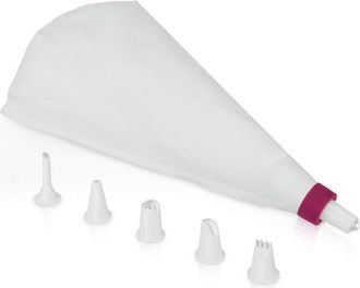 Metaltex 252406 Spritzbeutel mit 6 T&uuml;llen