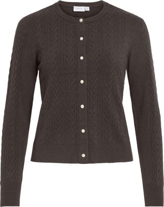 Vila Vikerry Cable L/S Knit Cardigan-Noos