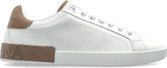 Dolce & Gabbana Baskets Portofino - Homme - Chaussures - Blanc - Taille: 45 EU
