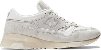 New Balance Unisexe Made in UK 1500 en Gris/Blanc, Suède/Mesh, Taille 37.5 Large