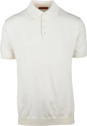 Daniele Fiesoli Homme, Tops, Beige, Taille: 2XL Polo en Maille