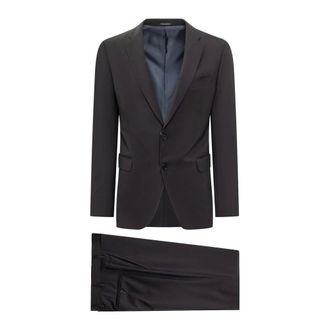Emporio Armani Homme, Costumes, Brun, Taille: L Blazer crois&eacute;