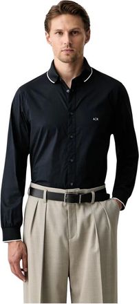 A|X Armani Exchange Herren, Shirts, Blau, MGr&ouml;&szlig;e