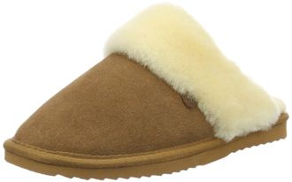 Warmbat Australia Herren Flurry Slippers/Hausschuhe Cognac 43 EU