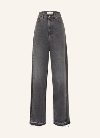 Stella McCartney Wide Leg Jeans schwarz