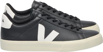Veja Low-Top Sneaker - Campo Leather - Gr. 36 (EU) - in Schwarz - f&uuml;r Damen