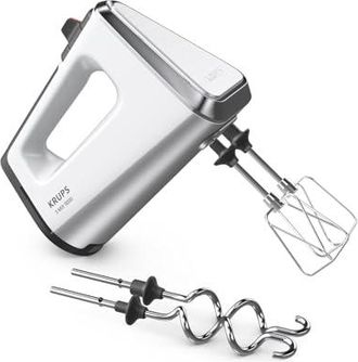 Krups Krups 3Mix 9000 Handmixer, 750 Watt, Geschwindigkeitsregler, Turbomodus, Pulsfunktion, Mixer, ergonomischer Griff, langes Kabel, Handrührgerät inkl. S