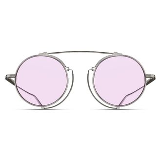 Matsuda Lunettes de soleil rondes M3154 - unisex - Accessoires - Gris - Taille: 46 MM