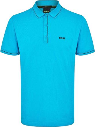 HUGO BOSS Paule Poloshirt f&uuml;r Herren (T&uuml;rkis/Aquablau)
