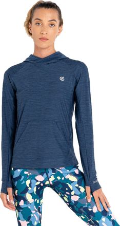 Dare 2B Damen Sprint City Hoodie Pullover Sweater, Moonlight Denim Marl, 36