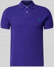 Polo Ralph Lauren Slim Fit Poloshirt aus reiner Baumwolle