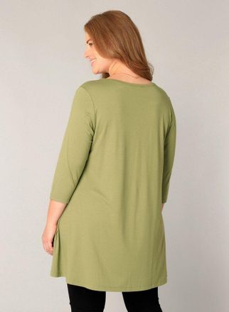 Base Level Curvy Tunikashirt Aria mit Rundhalsausschnitt