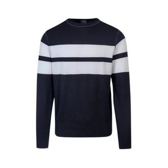 Paul & Shark Gestreifter Baumwollpullover - - Sweatshirts & Hoodies - Herren - Blau - XL
