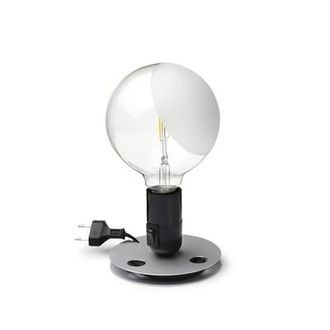 FLOS Lampe de table Lampadina - Noir - Backélite - Designer Achille Castiglioni