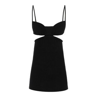 Off-white Femme, Robes, Noir, Taille: 36 FR Robe de soir&eacute;e