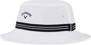 Callaway Golf Chapeau Bucket 2025, Blanc/Noir, L/XL