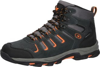 Lico Unisex Manaslu High Trekkingsstiefel, Anthrazit/Schwarz/Orange, 39 EU