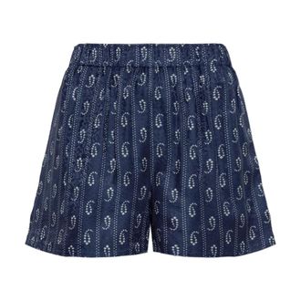 Tory Burch Damen, Shorts, Blau, XSGröße