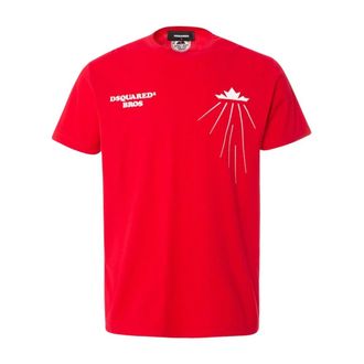 Dsquared2 Herren, Oberteile, Rot, SGr&ouml;&szlig;e