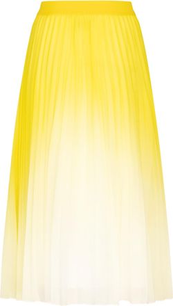 Apart Fashion APART Plisseerock mit dip-dye Effekt in Midi Länge, vanille-Creme, 44