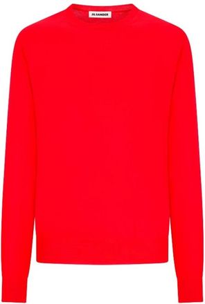 Jil Sander Pull col rond - Femme - Pulls - Rouge - Taille: 42 FR