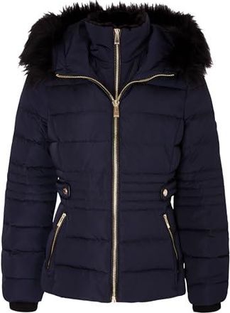 Morgan femme doudoune à capuche Marine Taille 34