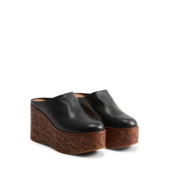 Chlo&eacute; Mules Maxime en cuir