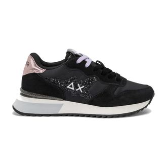 Sun 68 Stargirl Glitter Low Top Sneakers - - Shoes - Damen - Schwarzk - 41 EU