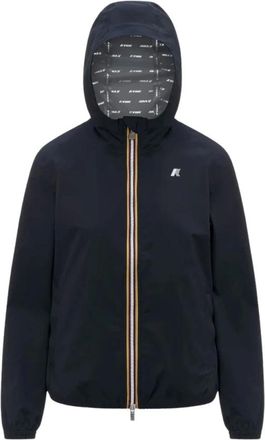 K-Way Femme, Vestes, Bleu, Taille: 42 FR Lil 2.0 Stretch Dot
