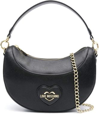 Love Moschino Damen Schultertasche, Schwarz Schultertasche, Schwarz