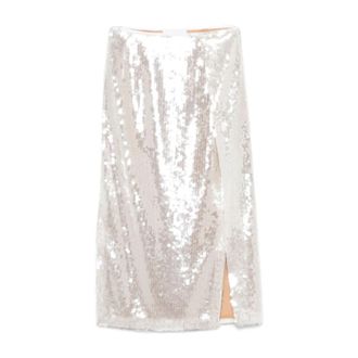 Genny Paillettenrock f&uuml;r Luxuri&ouml;sen Look - - Skirts - Damen - Grau - M