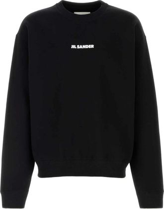 Jil Sander Homme, Sweatshirts et sweats &agrave; capuche, Noir, Taille: L Sweatshirt 148 CN