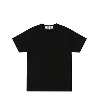 Comme Des Gar&ccedil;ons Small Red Heart Play T-Shirt - - Tops - Damen - Schwarzk - M