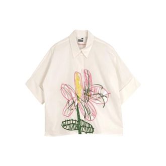 Mii Damen, Blusen & Hemden, Wei&szlig;, LGr&ouml;&szlig;e