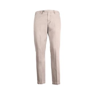 Michele Carbone Slim-fit Hose - - Trousers - Herren - Beige - W32