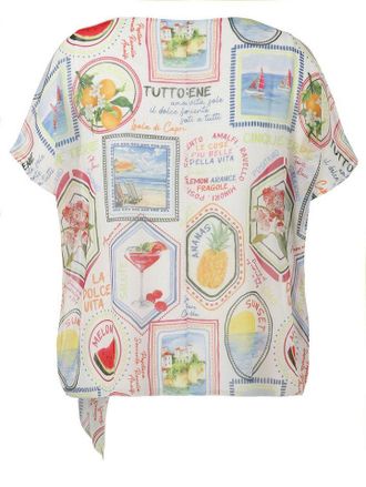 Via Appia Due Klassische Bluse Gro&szlig;e Gr&ouml;&szlig;en