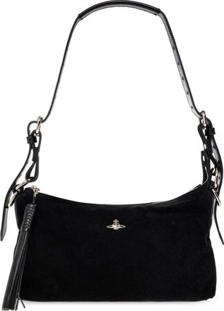 Vivienne Westwood Sac bandouli&egrave;re Emma - Femme - Sacs - Noir - Taille: ONE Size