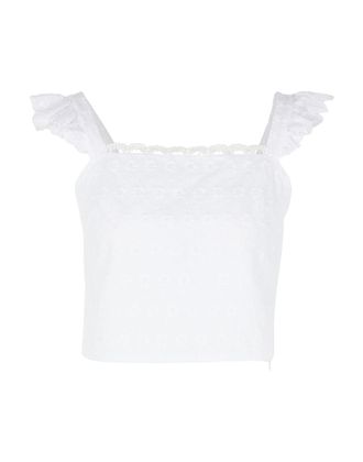 8 by YOOX COTTON SANGALLO TOP