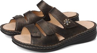 Finn Comfort Grenada Copper (Kupfer) (braun) - Pantolette - Passform&uuml;bersicht Marken FinnMellow, Braun, Leder (Natural), Gr. 40 EU