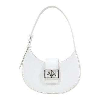 A|X Armani Exchange Femme, Sacs, Blanc, Taille: ONE Size Sac bandouli&egrave;re