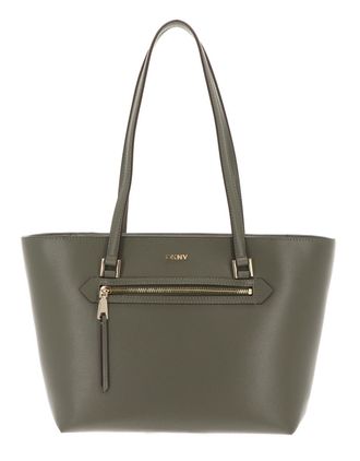 DKNY Womens Bryant Ave Mid Tote, Olive